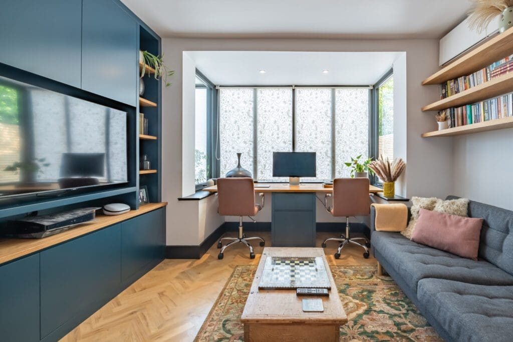 Media Wall | Office Snug | Living Room | Tom Maxwell : Handmade ...